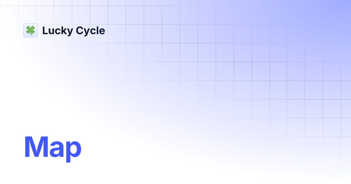 Map | Lucky Cycle
